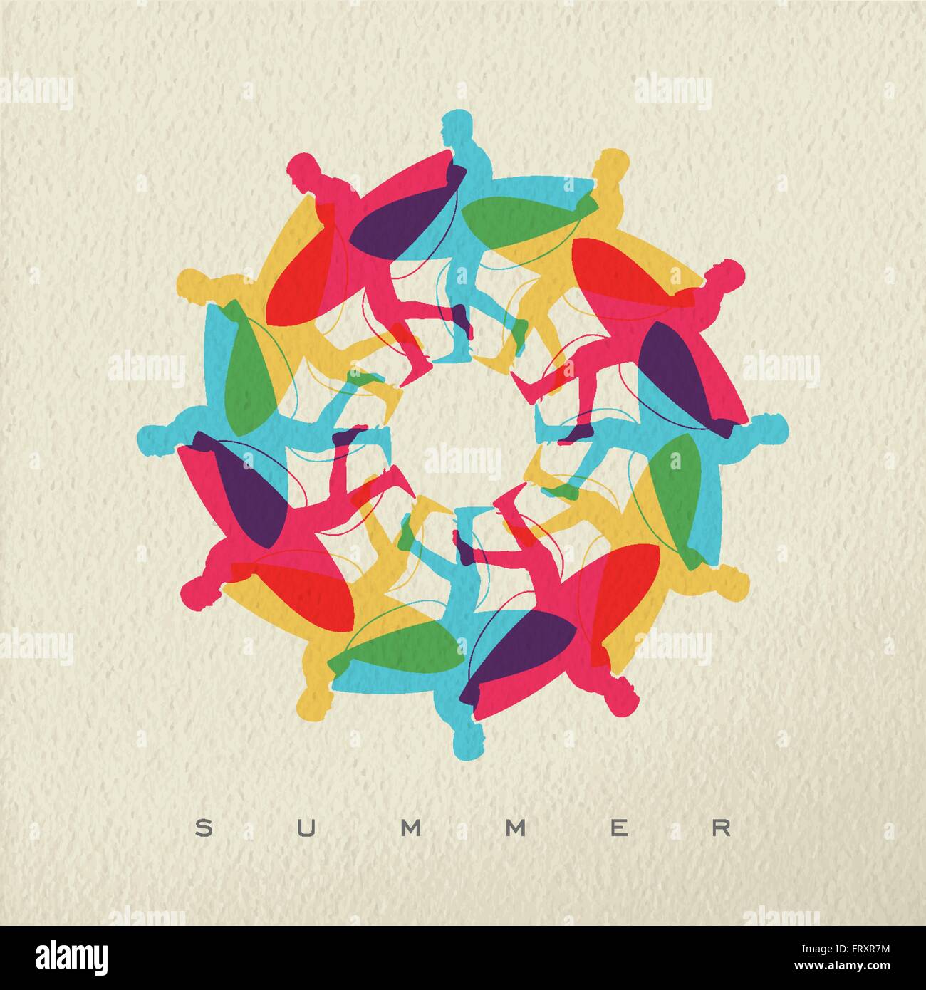 Surfing board icon summer Stock Vector Images - Alamy