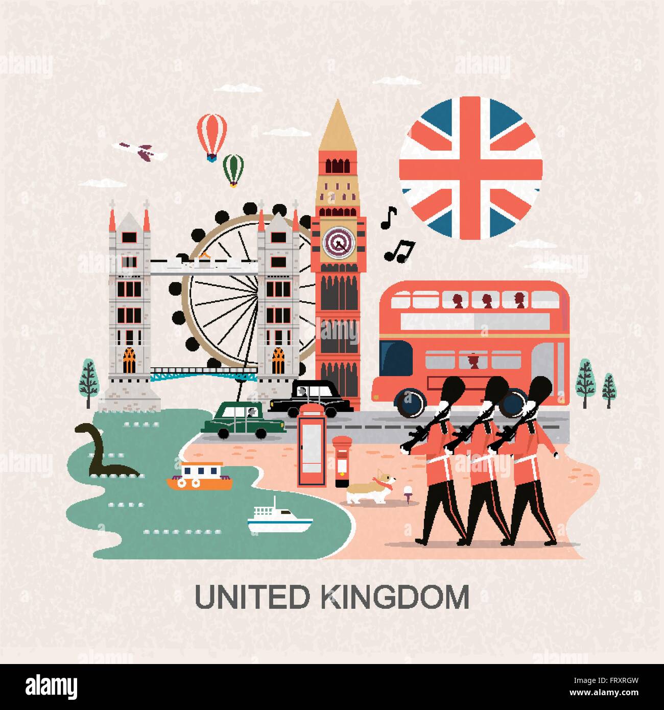 Scotland loch ness tour Stock Vector Images - Alamy