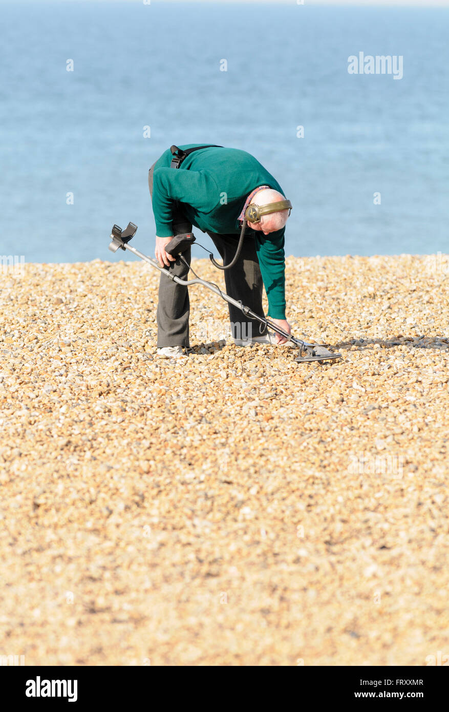 Metal detecting detectorist hi-res stock photography and images - Alamy
