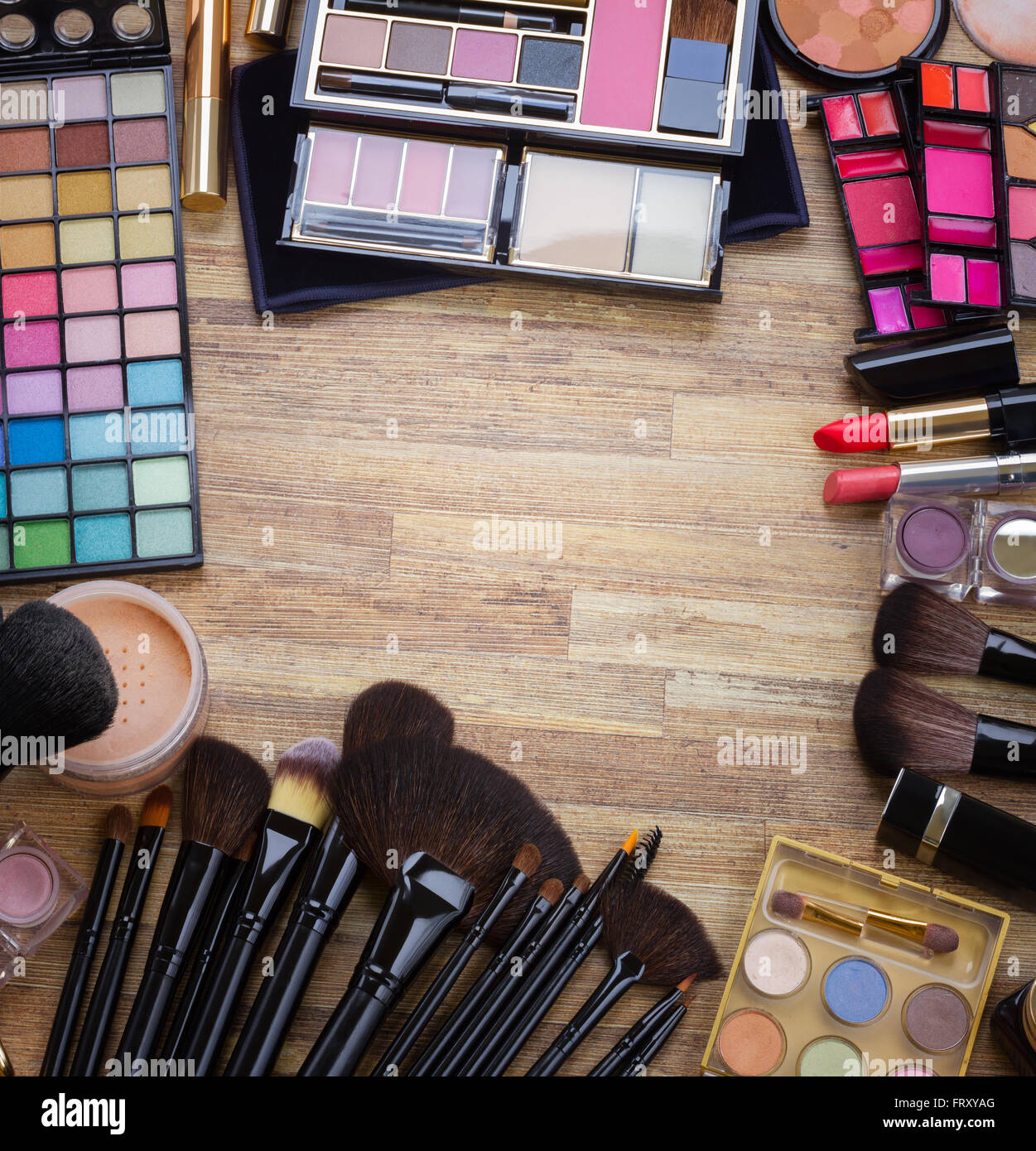 frame of make up Stock Photo - Alamy