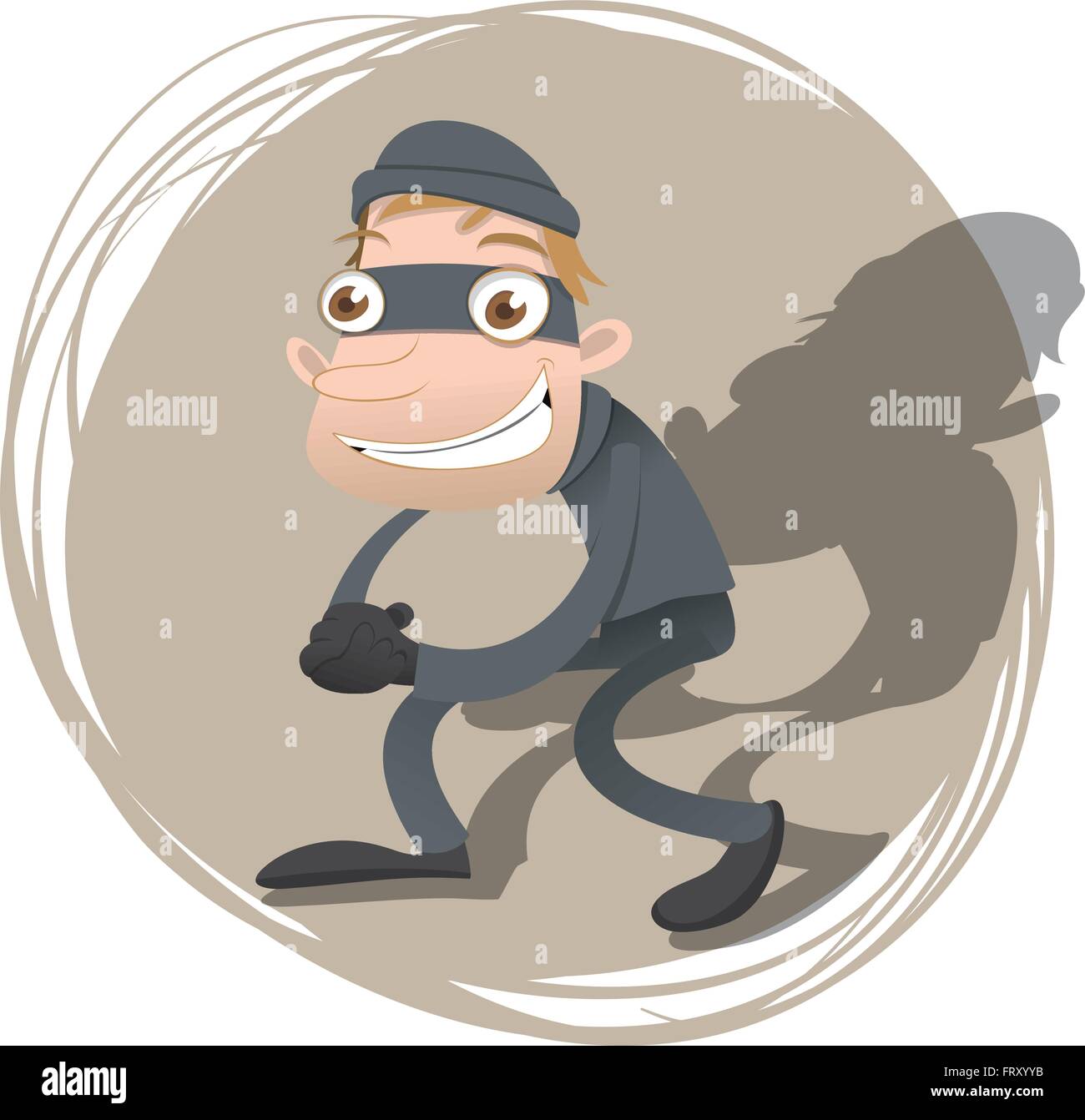 People Stealing Things Cartoon