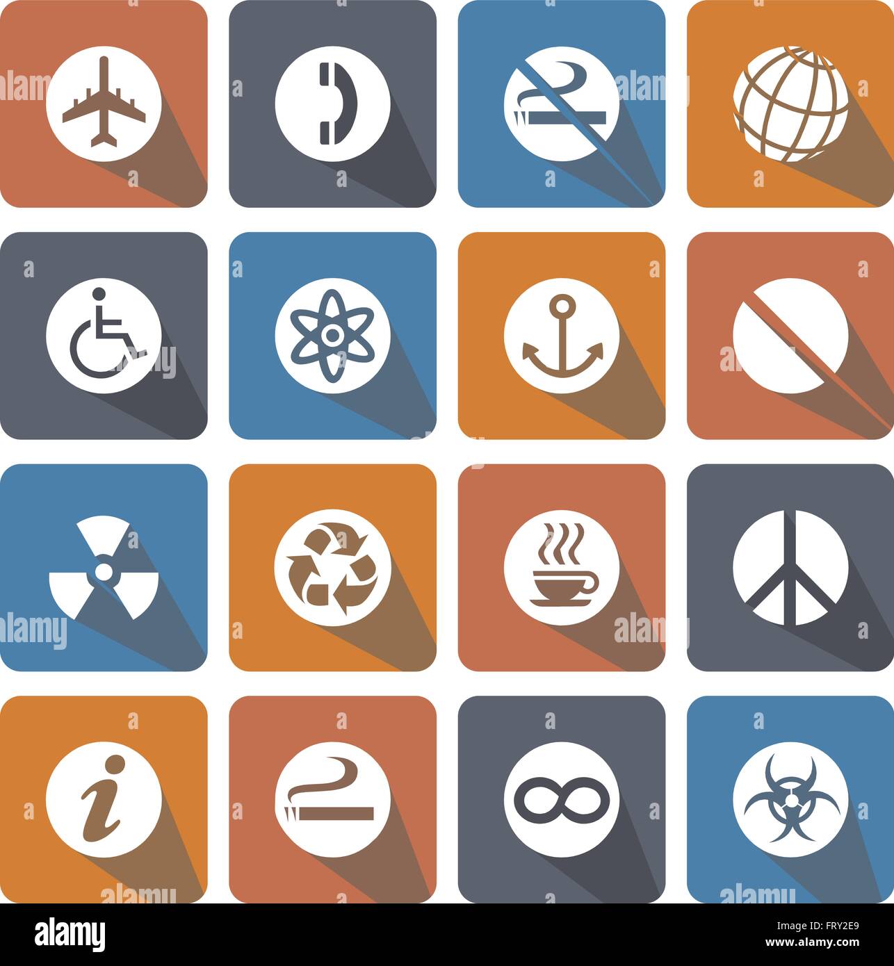 symbol icon set Stock Vector Image & Art - Alamy