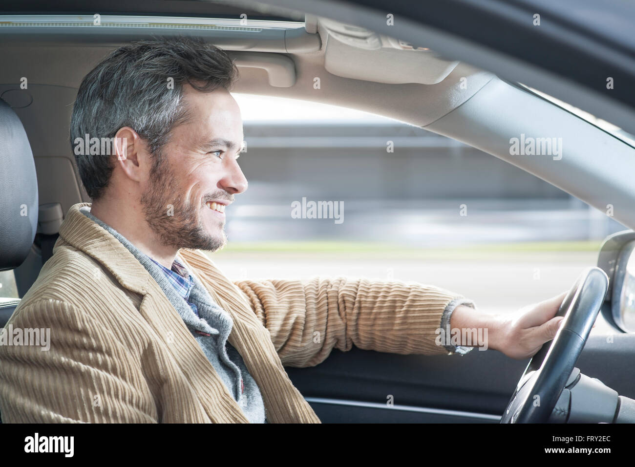Man thirties luxury car hi-res stock photography and images - Alamy