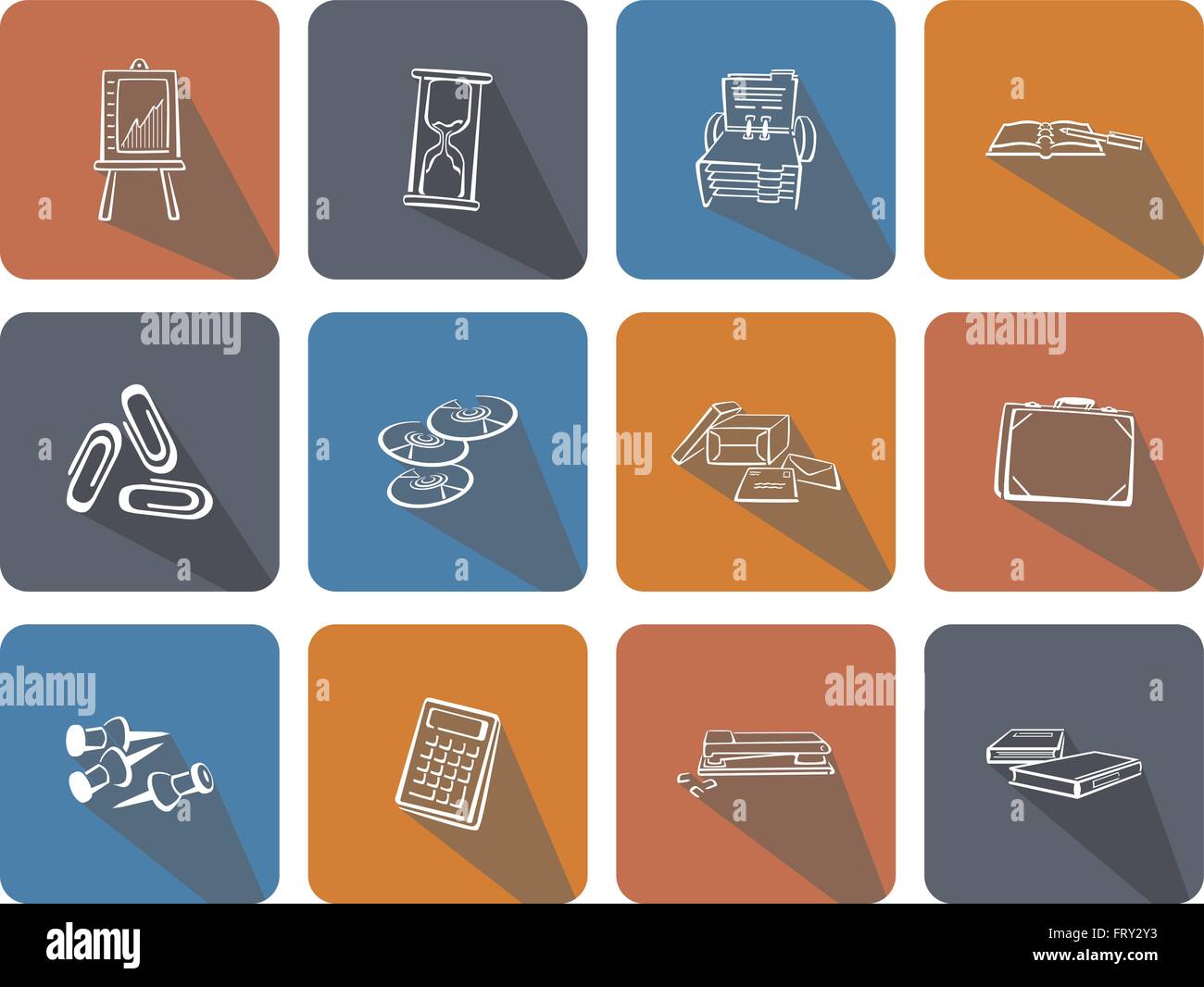 icons office tools Stock Vector Image & Art - Alamy