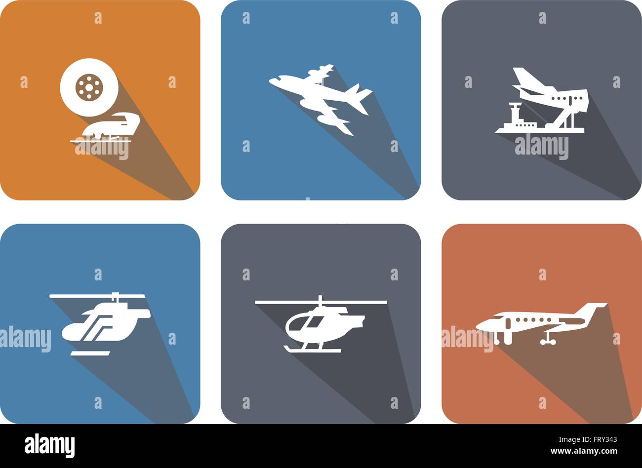 icon set plane Stock Vector Image & Art - Alamy