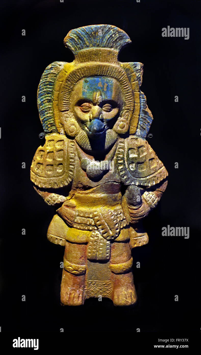 Wind god depicted as a warrior ( Male figurine ) 600-900 Maya - Aina ...
