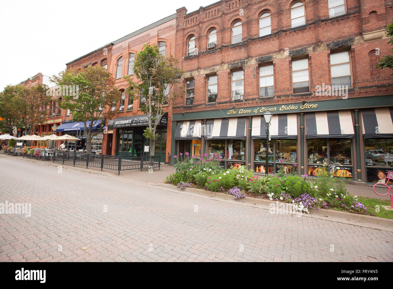 the anne of green gables store on victoria row in pei Stock Photo - Alamy
