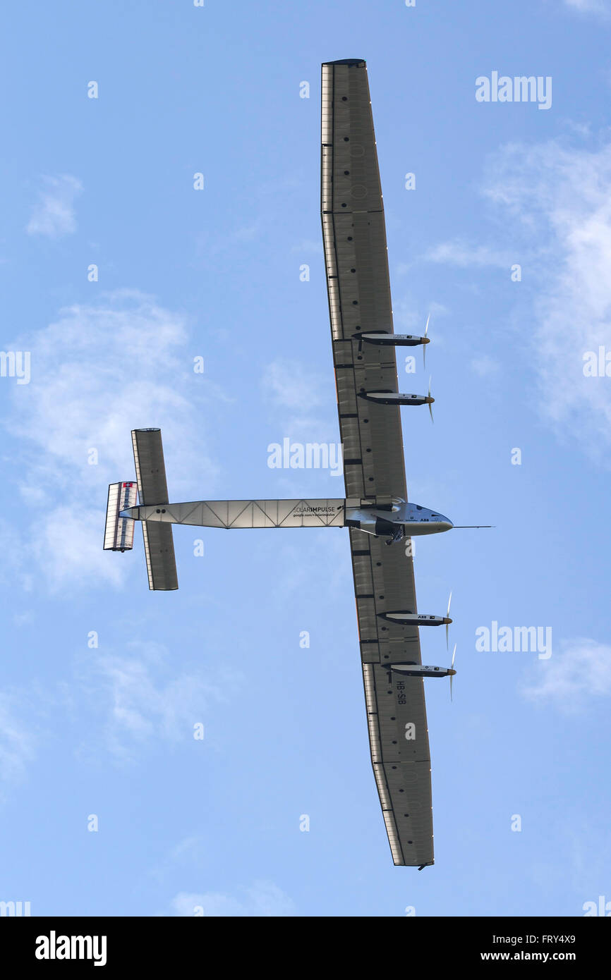 Solar electric aircraft hi-res stock photography and images - Alamy