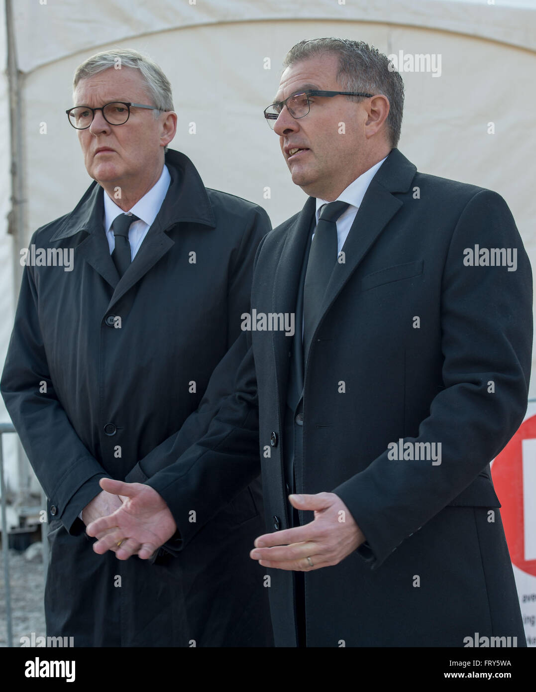 Le Vernet, France. 24th Mar, 2016. The former CEO of Germanwings ...