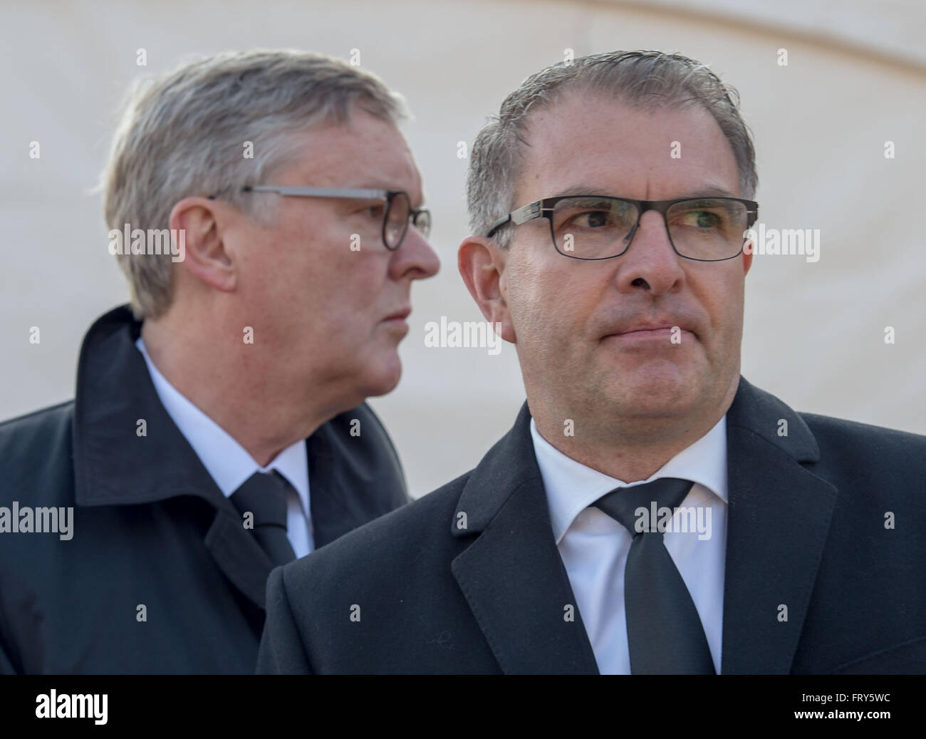 Le Vernet, France. 24th Mar, 2016. The former CEO of Germanwings ...