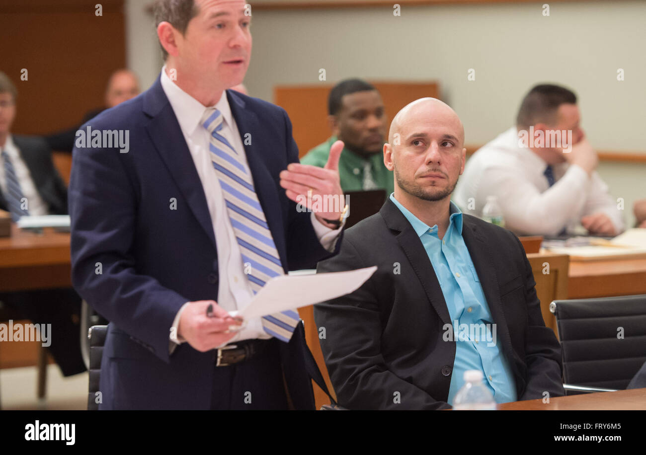 New York, NY, USA. 23rd Mar, 2016. Rikers Correction Officer DAVID ...