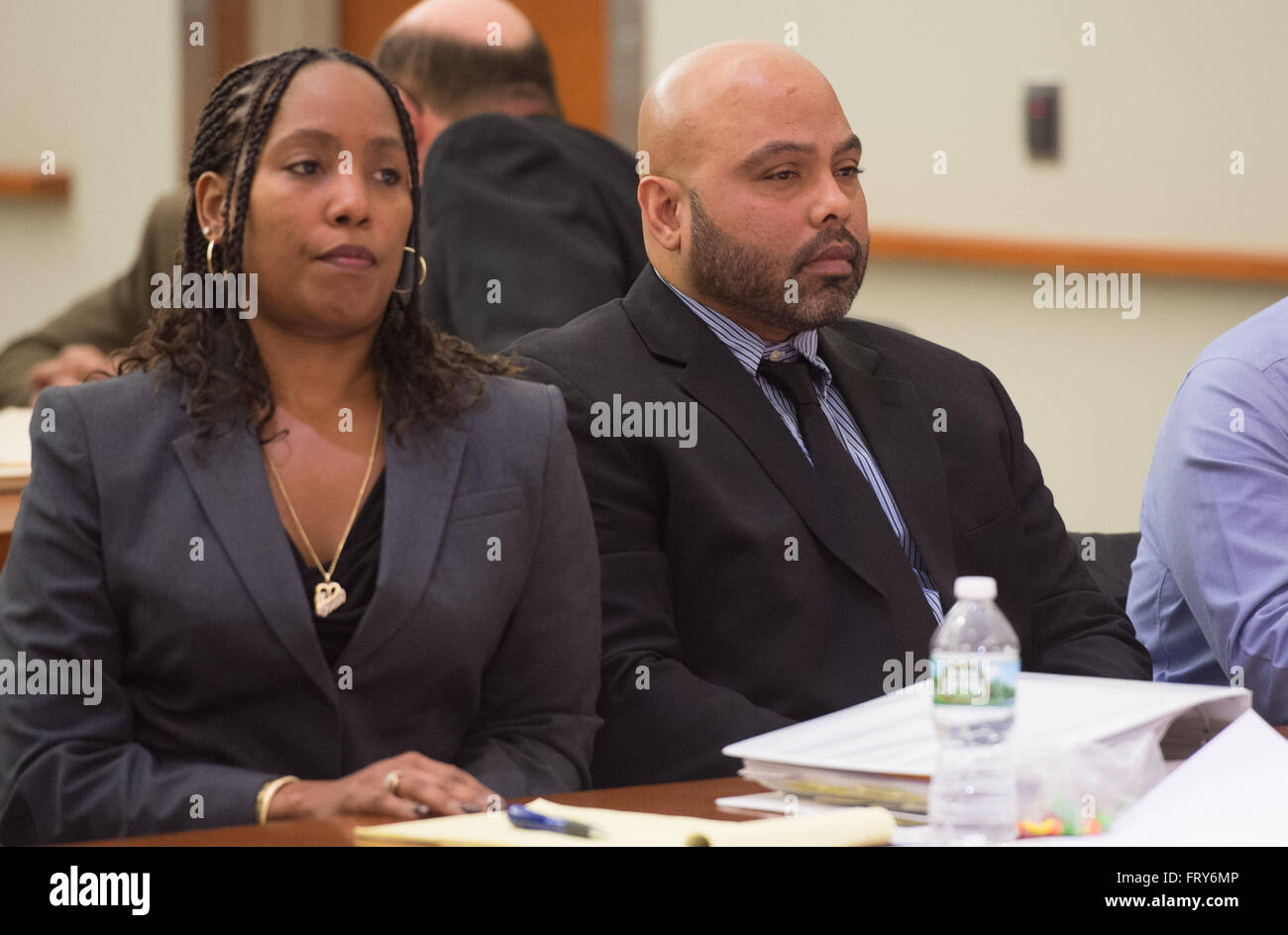 New York Ny Usa 23rd Mar 2016 Rikers Corrections Officer Jose