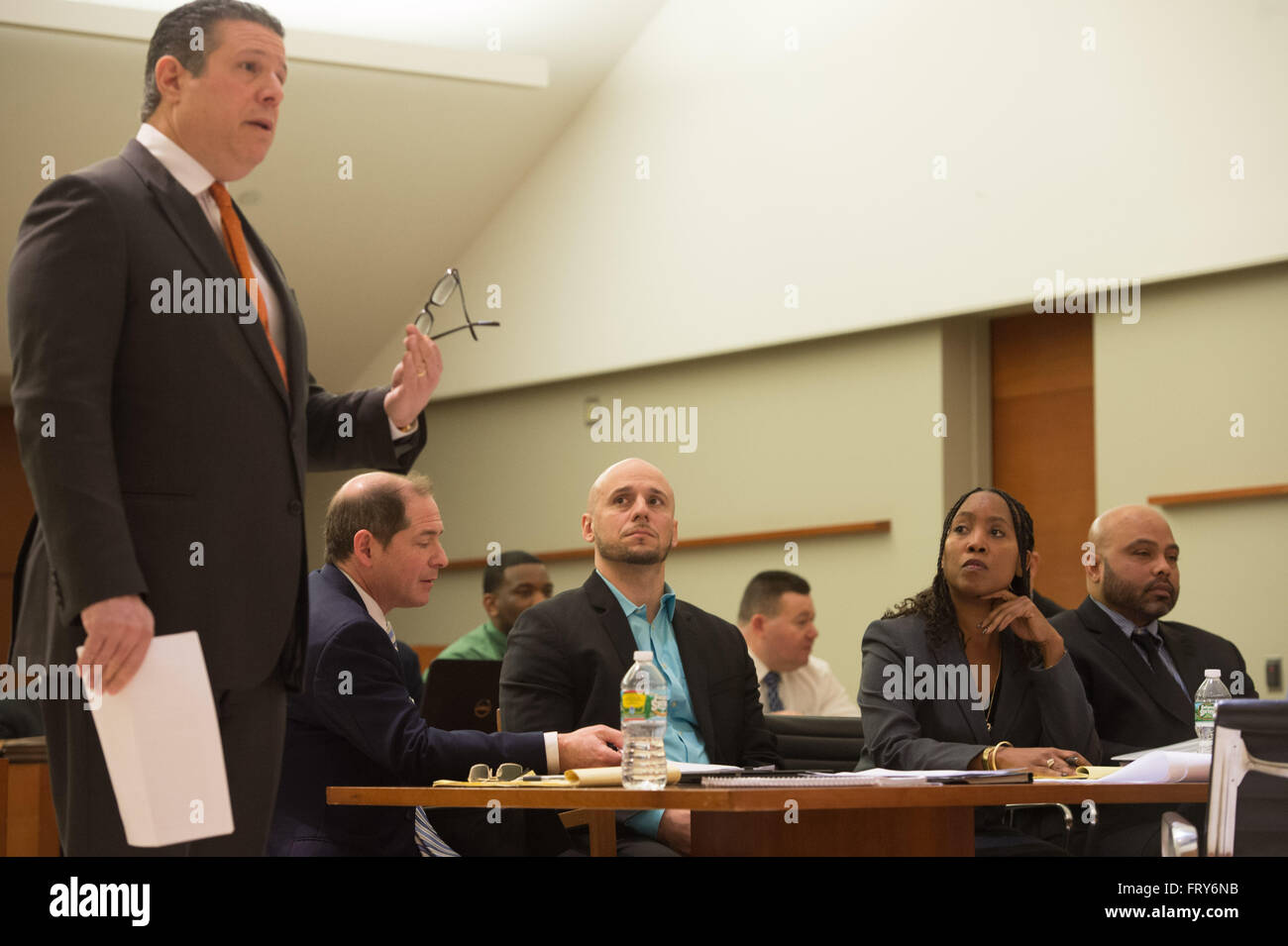 New York, NY, USA. 23rd Mar, 2016. Rikers Correction Officer DAVID ...
