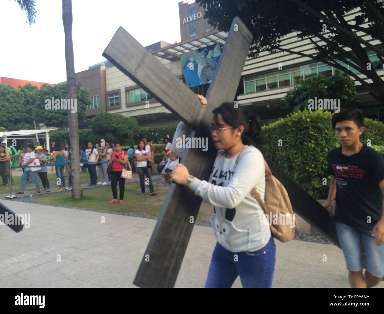 Taguig City, Philippines. 24th Mar, 2016. City dwellers have a chance ...