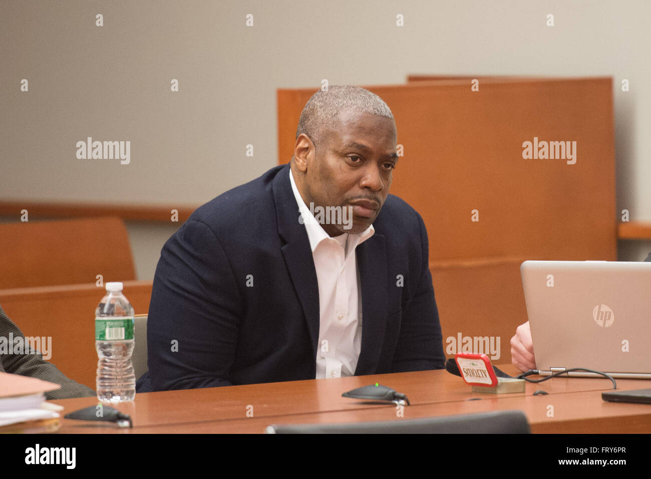 New York, NY, USA. 23rd Mar, 2016. Rikers Corrections Officer JEFFREY ...