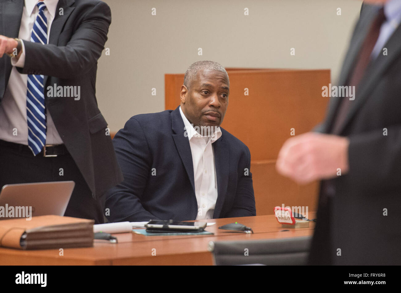 New York, NY, USA. 23rd Mar, 2016. Rikers Corrections Officer JEFFREY ...
