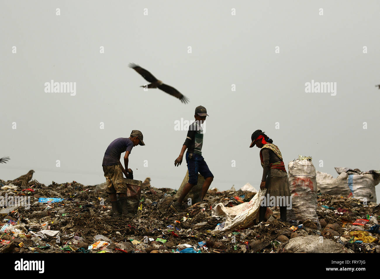 Waste pickers hi-res stock photography and images - Alamy