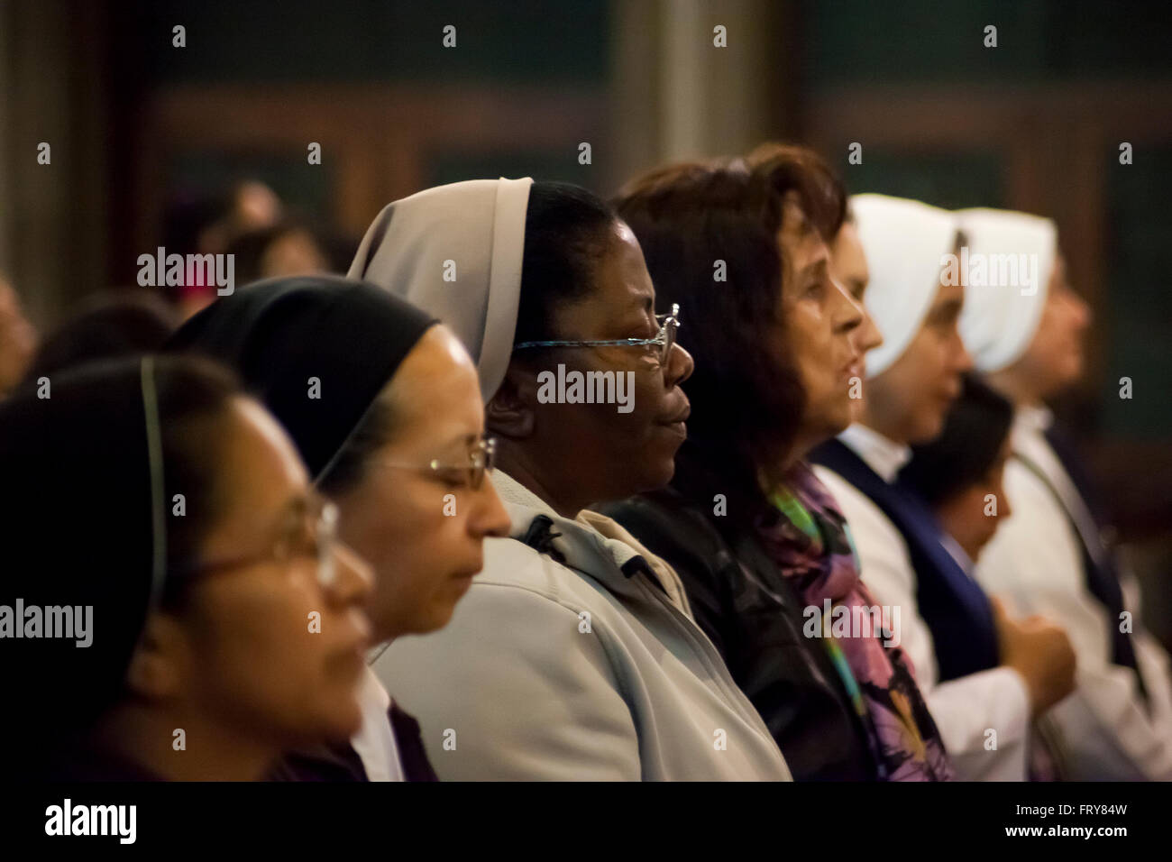 Osorno, Chile. 23rd March, 2016. The Bishop of Osorno Juan Barros ...