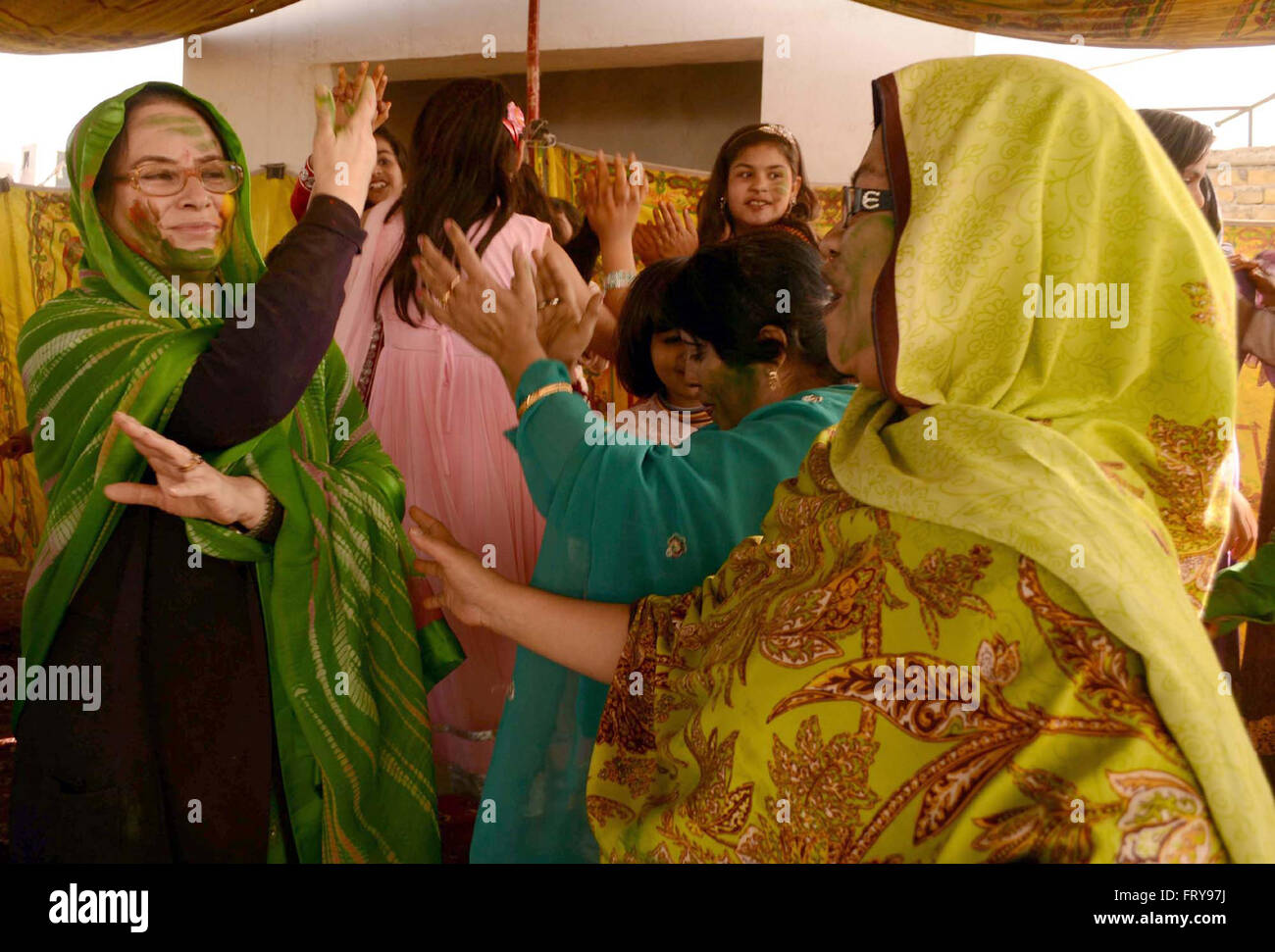 Balochistan Assembly Member MPA Dr. Ruqia Hashmi along with people from ...