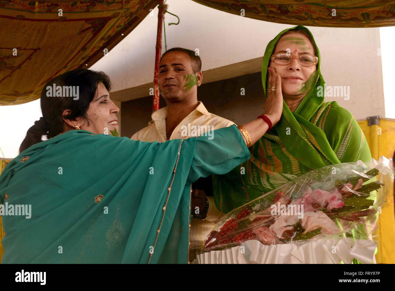 Balochistan Assembly Member MPA Dr. Ruqia Hashmi along with people from ...