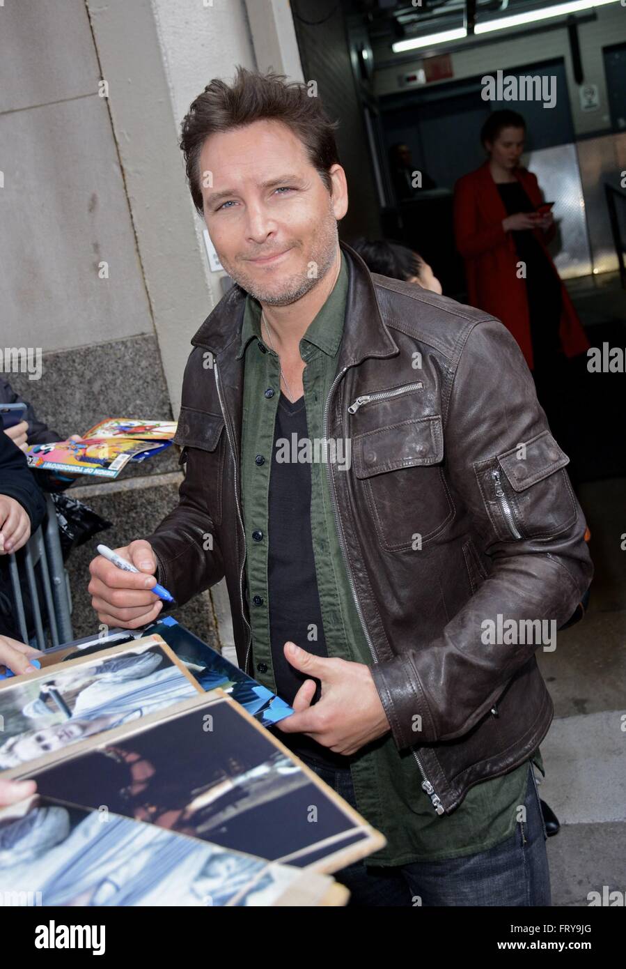 New York, NY, USA. 24th Mar, 2016. Peter Facinelli out and about for ...