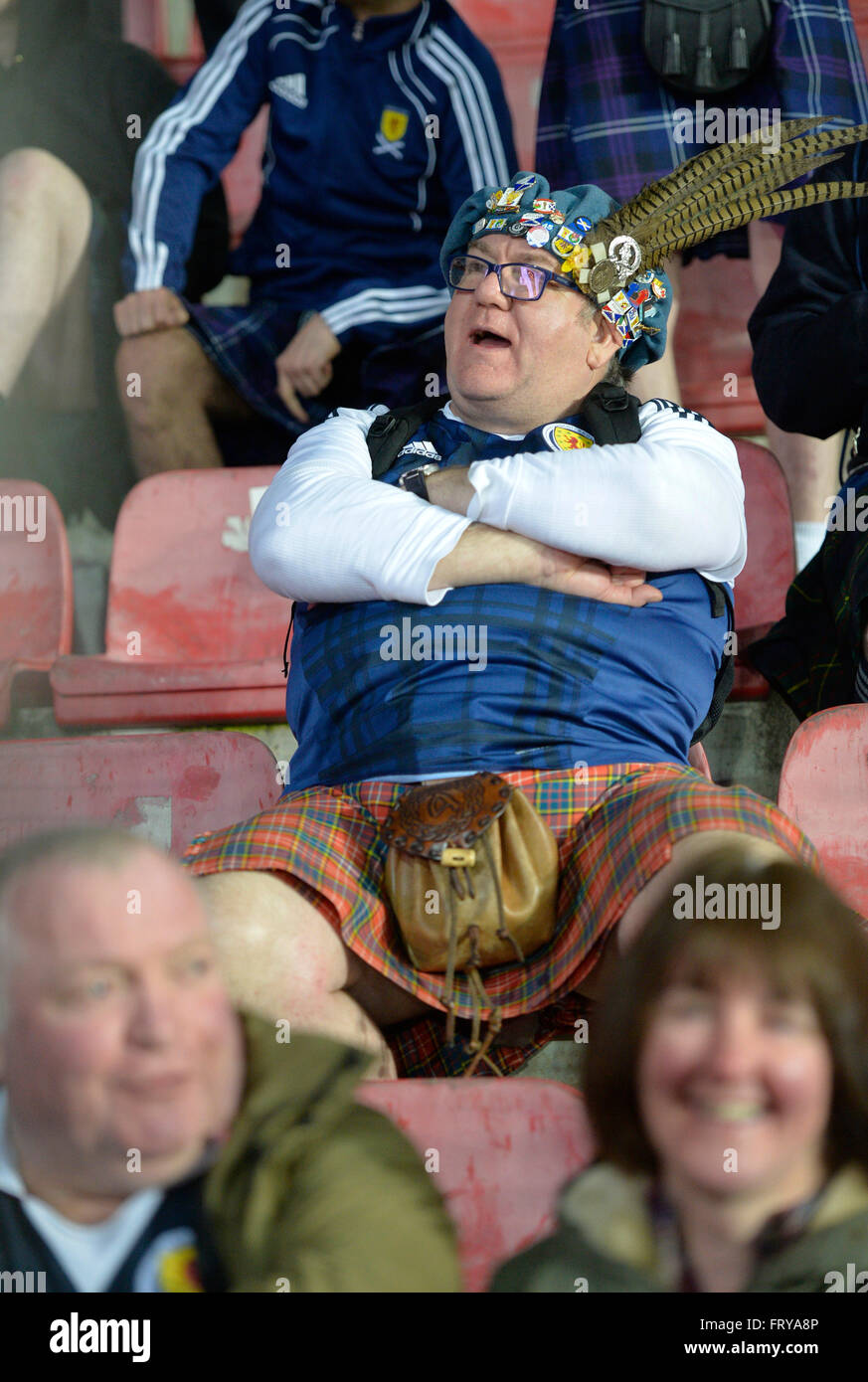 Scottish fan hi-res stock photography and images - Alamy