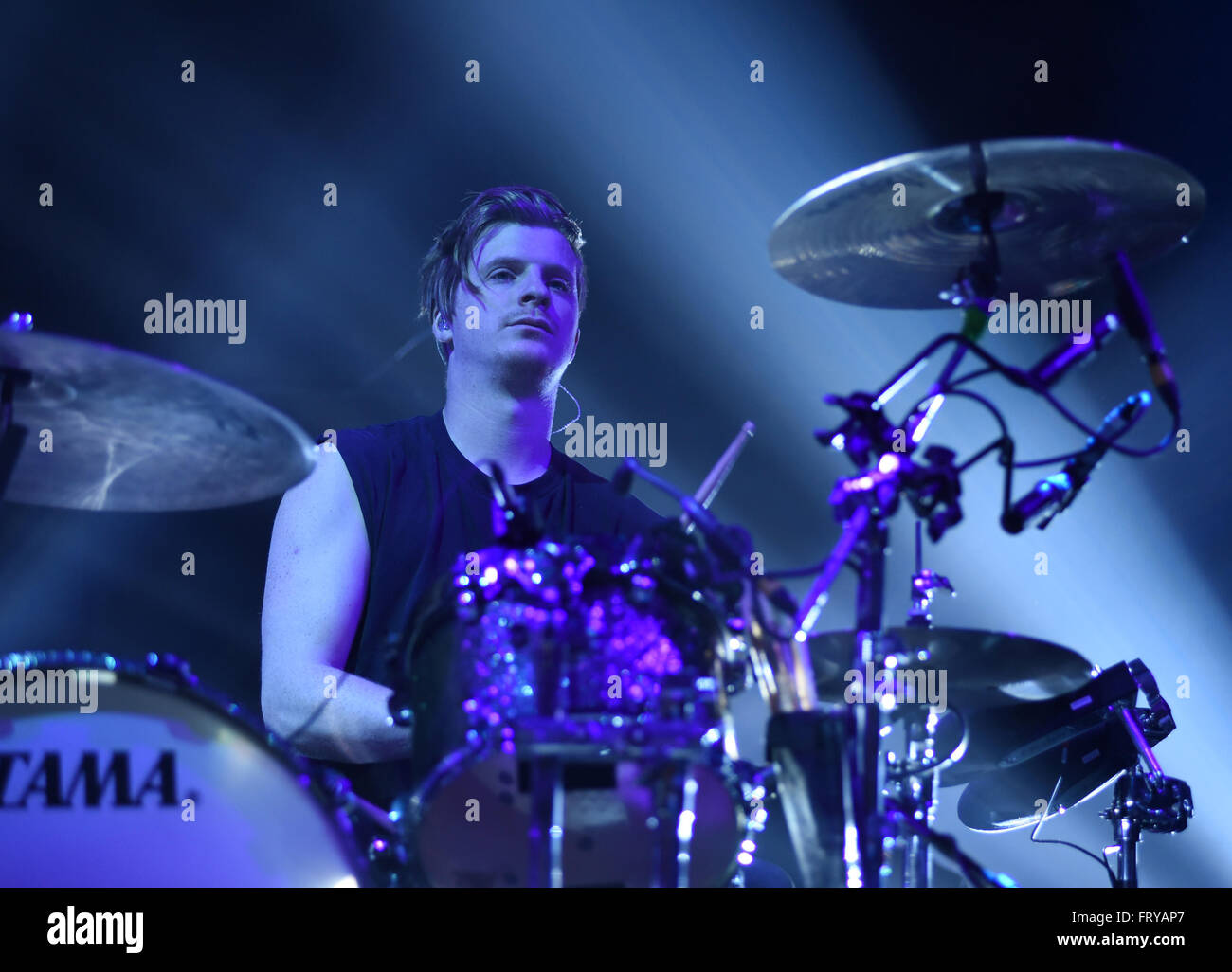 Andrew mears and edwin congreave of foals hi-res stock photography and ...