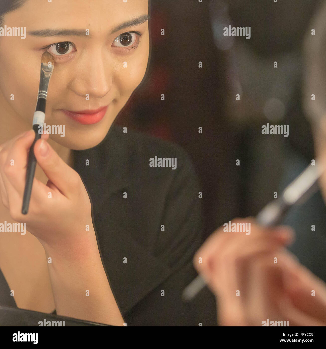 Beijing, China. 23rd Mar, 2015. A contestant of China Super Model ...