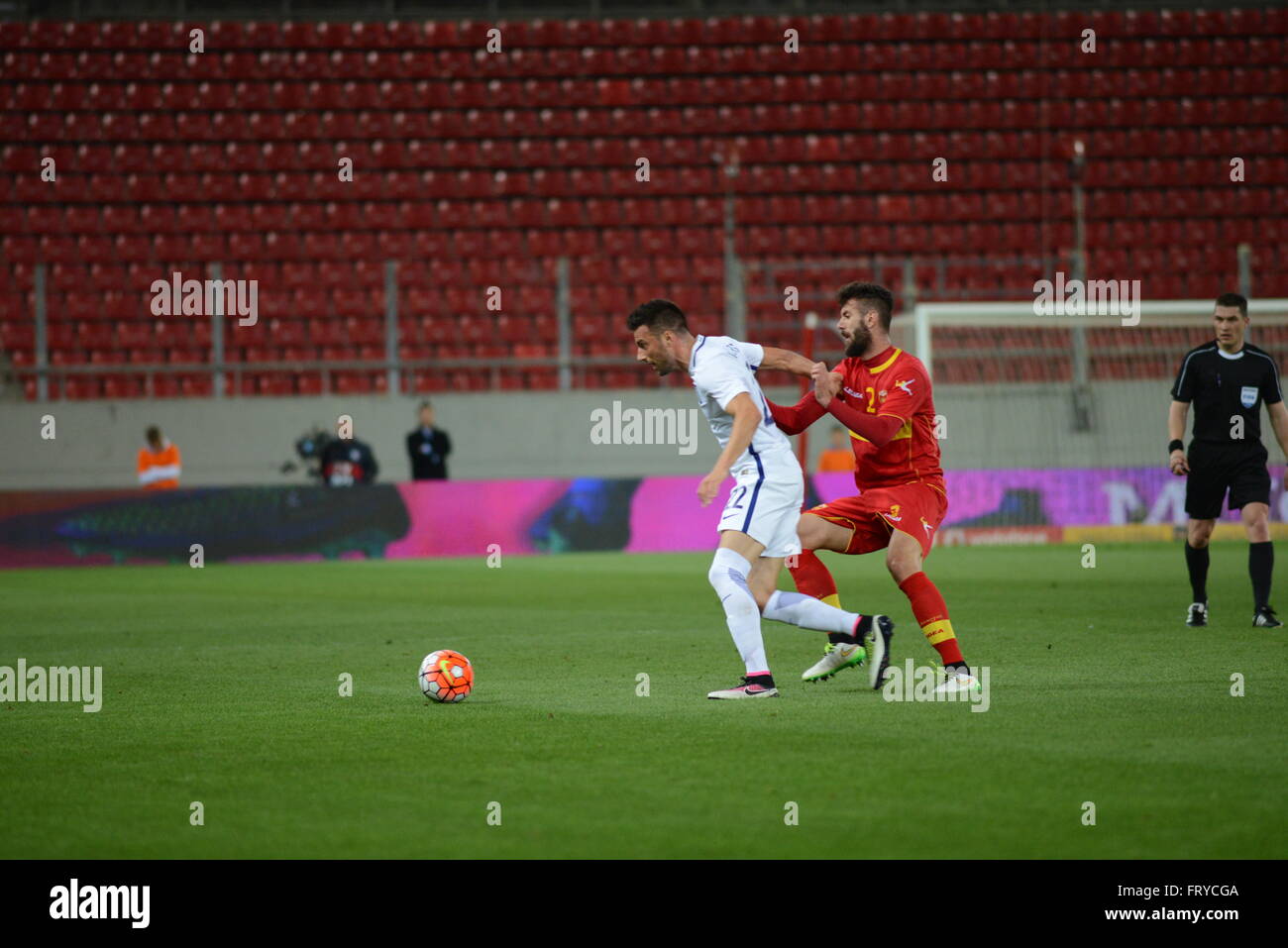 Athens, Greece. 24th Mar, 2016. Friendly football match between men's ...