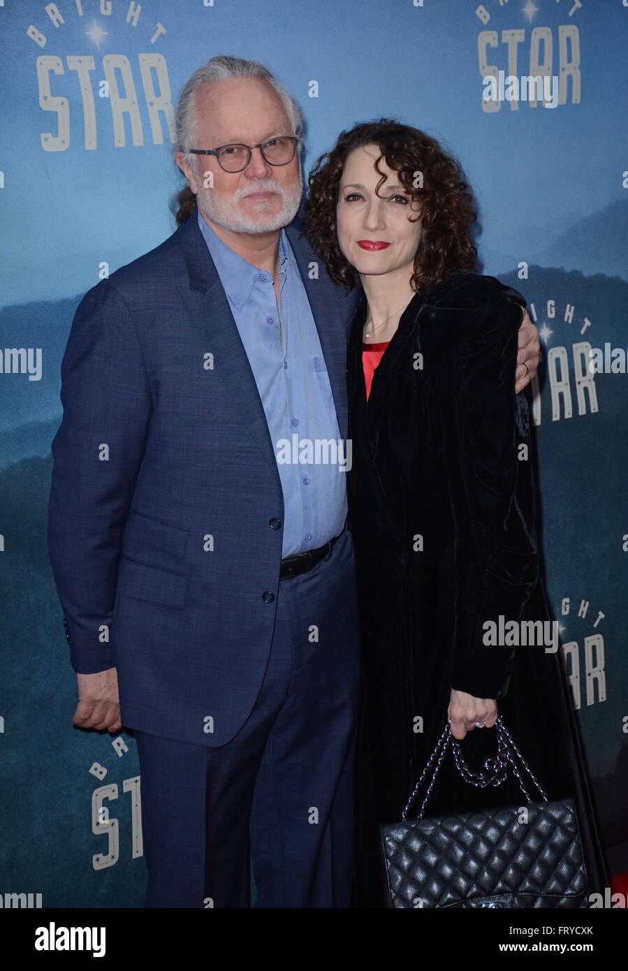 New York, NY, USA. 24th Mar, 2016. Chris Calkins, Bebe Neuwirth in ...