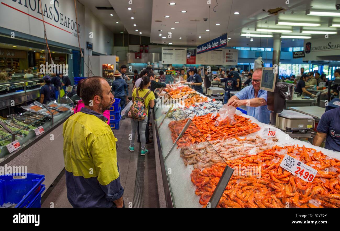 Good friday sydney fish market hi-res stock photography and images - Alamy