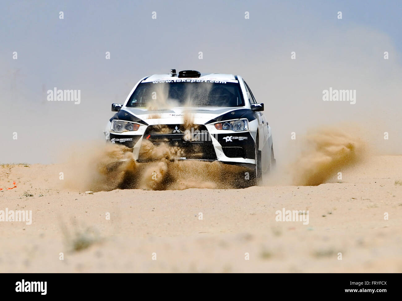 Kuwait City, Kuwait. 25th Mar, 2016. Turkish driver Vedat Diker and co ...