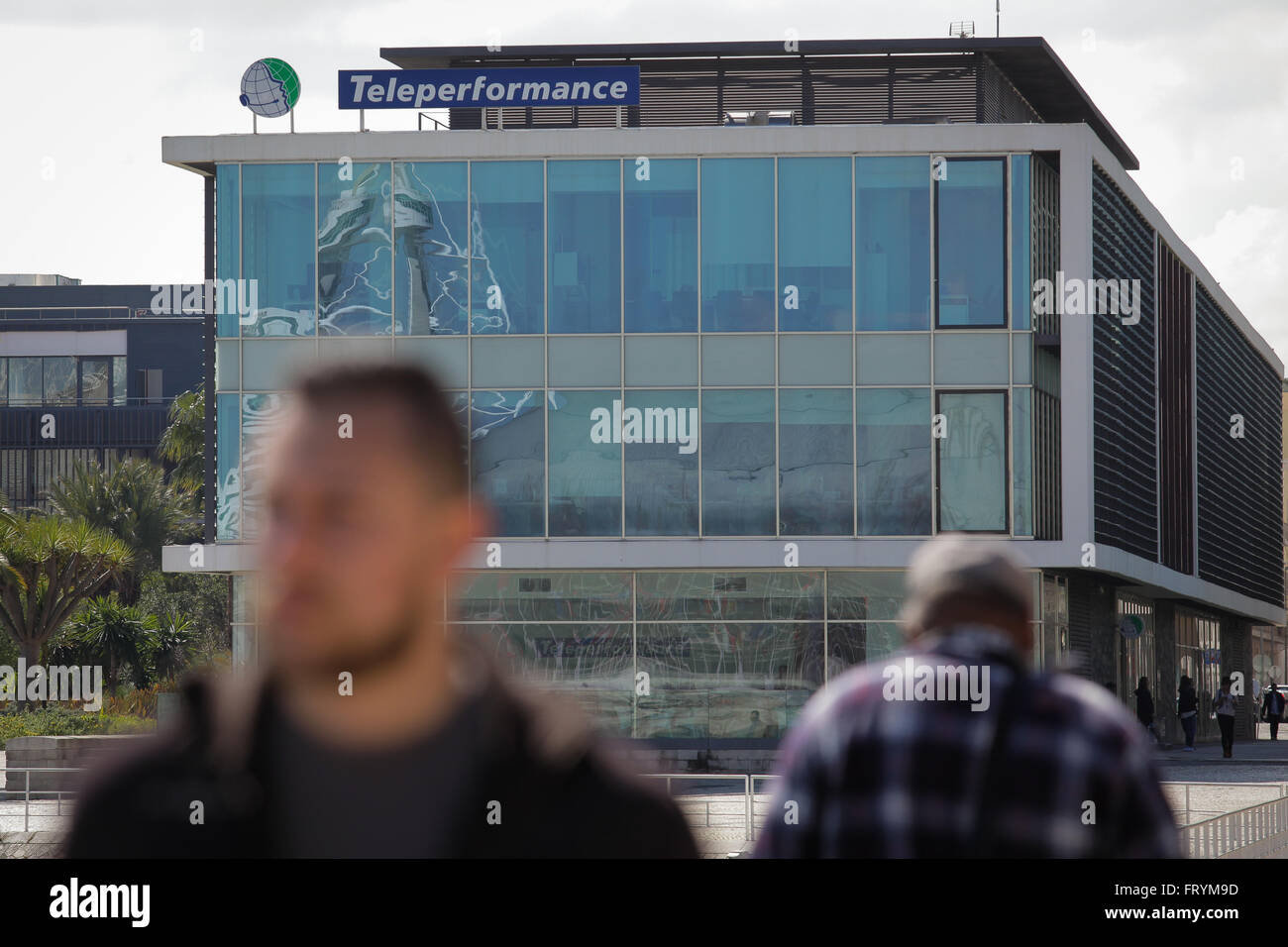 Lisbon, Portugal, 22nd March, 2016. Teleperformance headquarter located ...