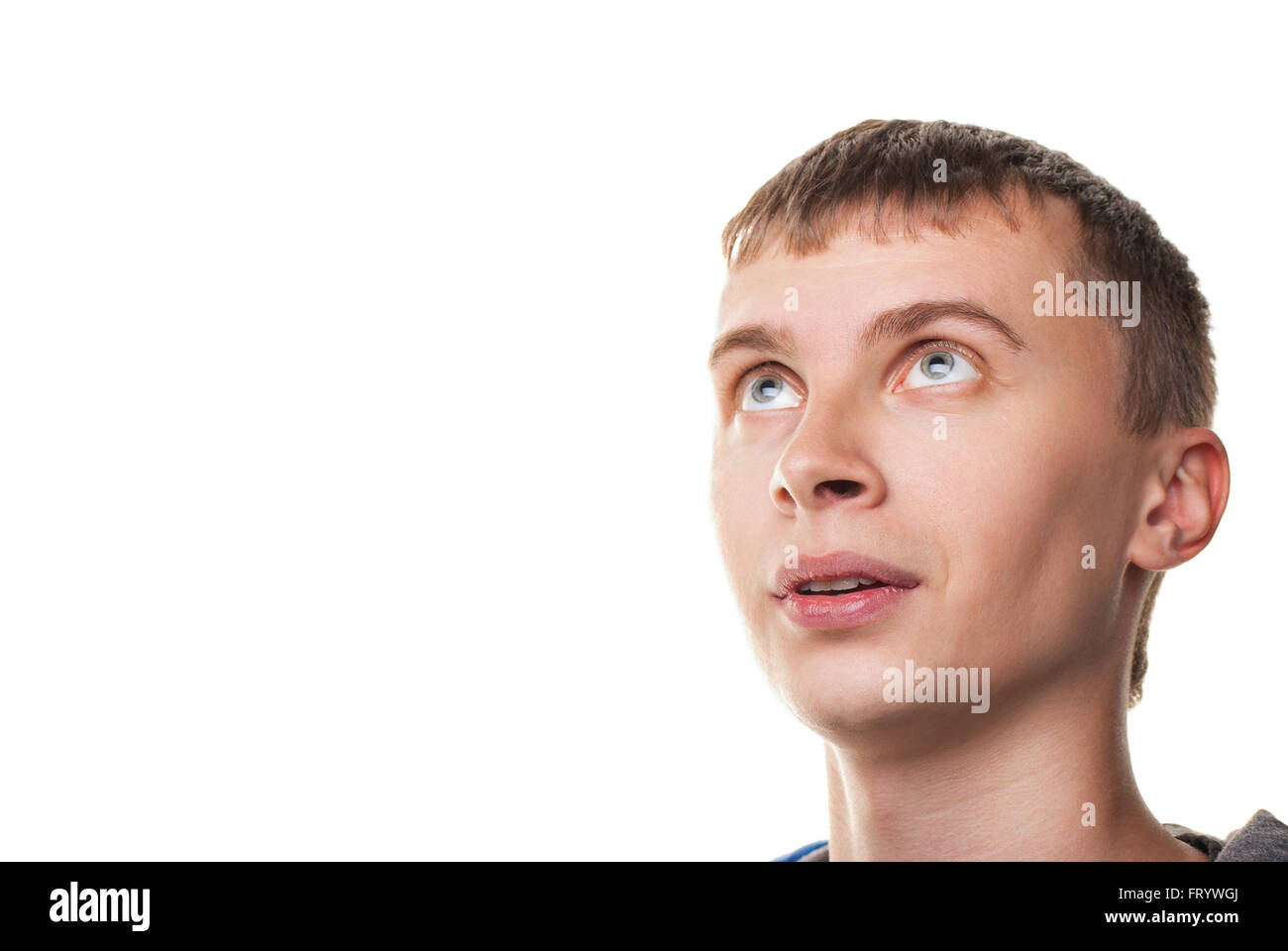 Young man having a surprised look Stock Photo - Alamy