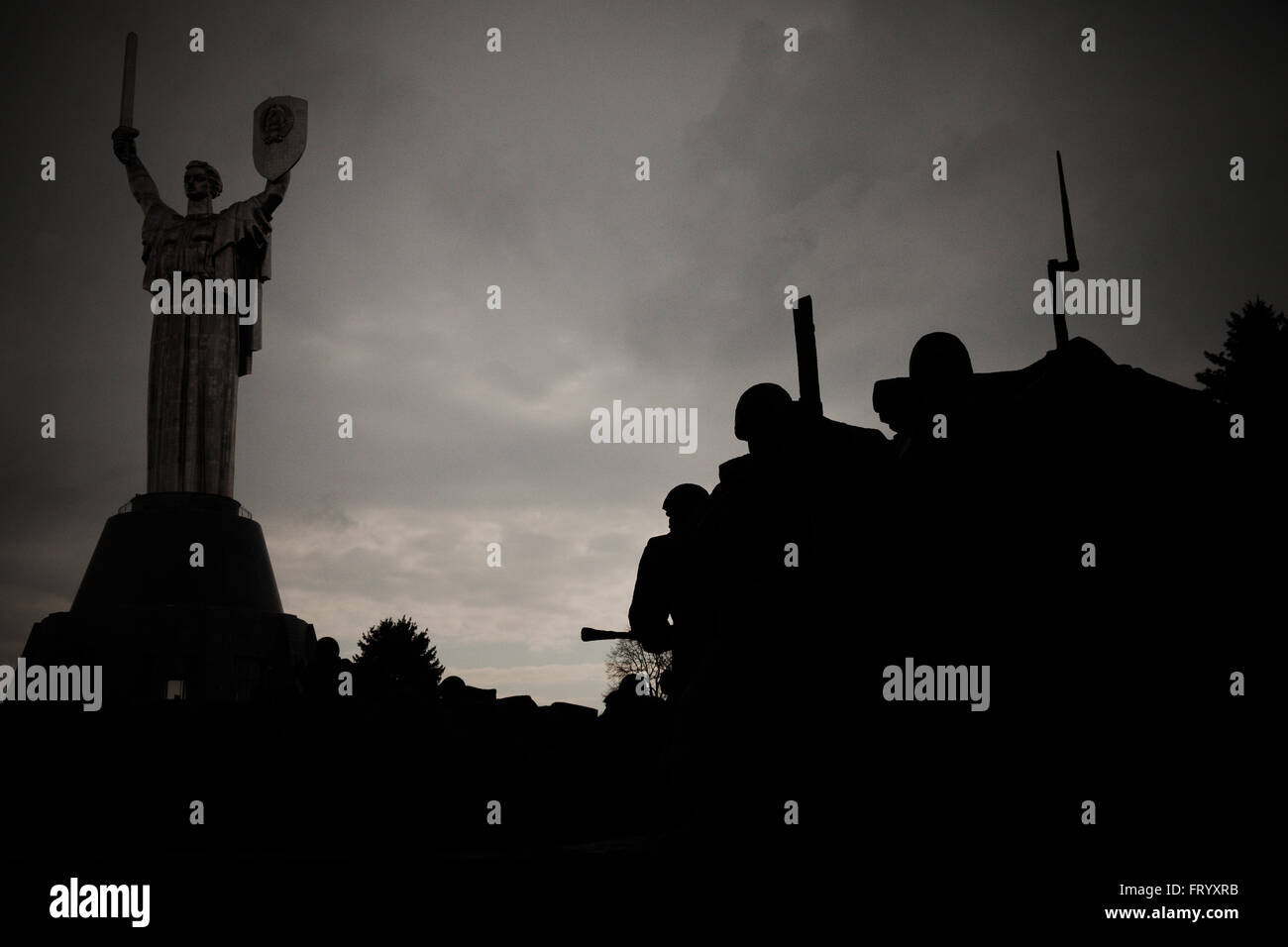 Kiev statue of liberty hi-res stock photography and images - Alamy