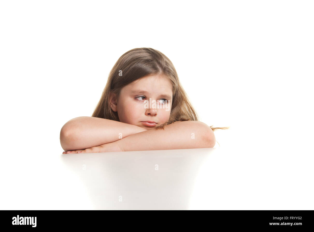 Portrait of a beautiful crying girl Stock Photo - Alamy