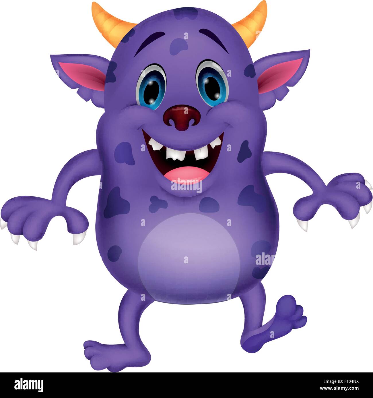 Monster cartoon hi-res stock photography and images - Alamy