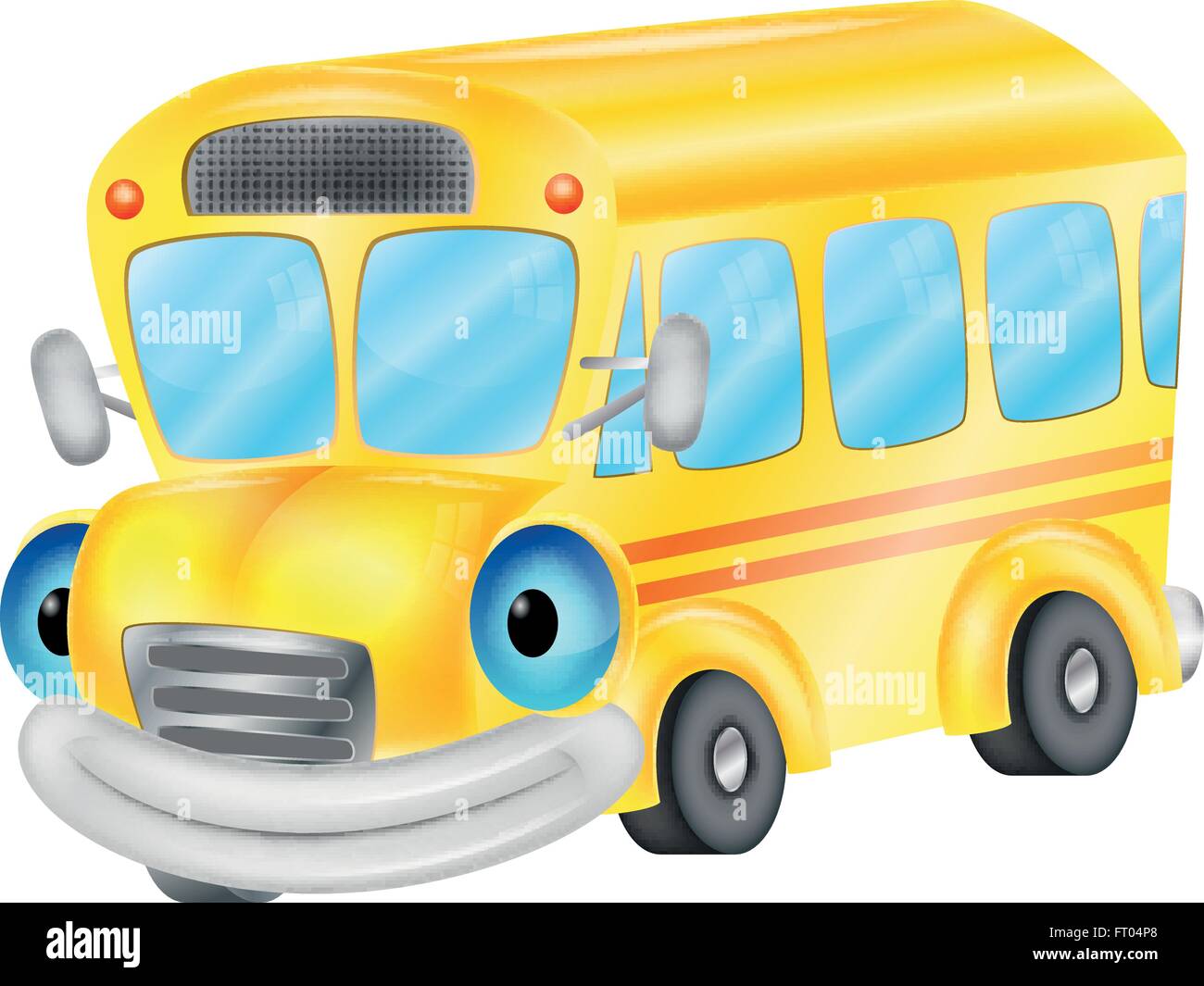 Bus cartoon hi-res stock photography and images - Alamy