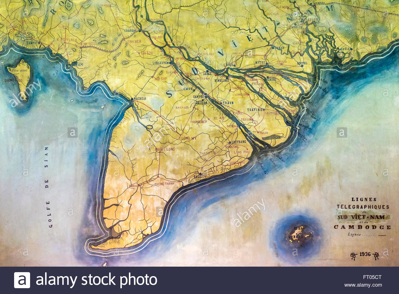 Saigon Vietnam Map High Resolution Stock Photography and Images - Alamy