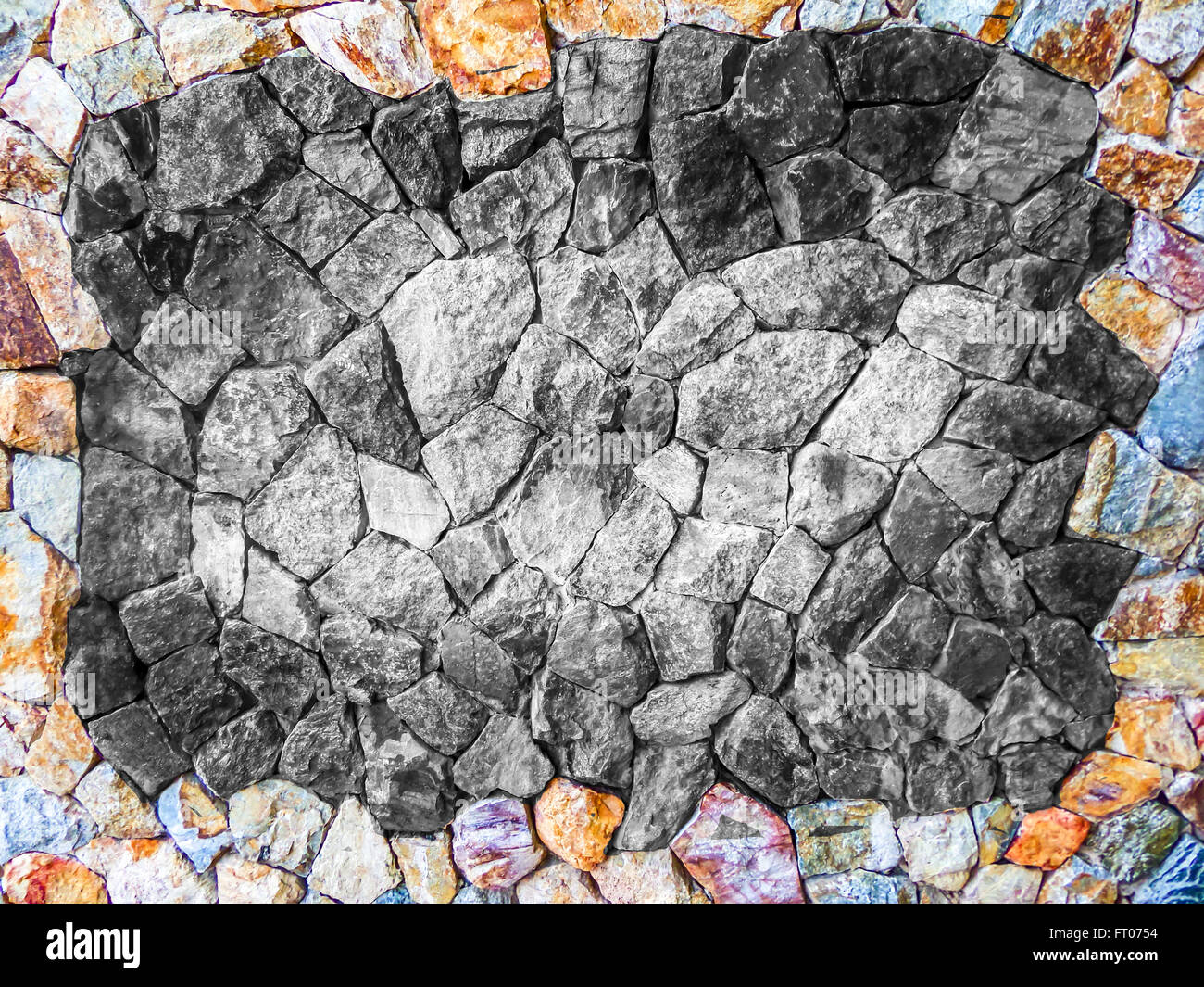granite stone wall a very hard type of rock that is used in buildings ...