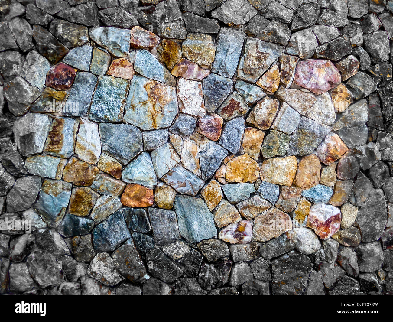 granite stone wall a very hard type of rock that is used in buildings ...