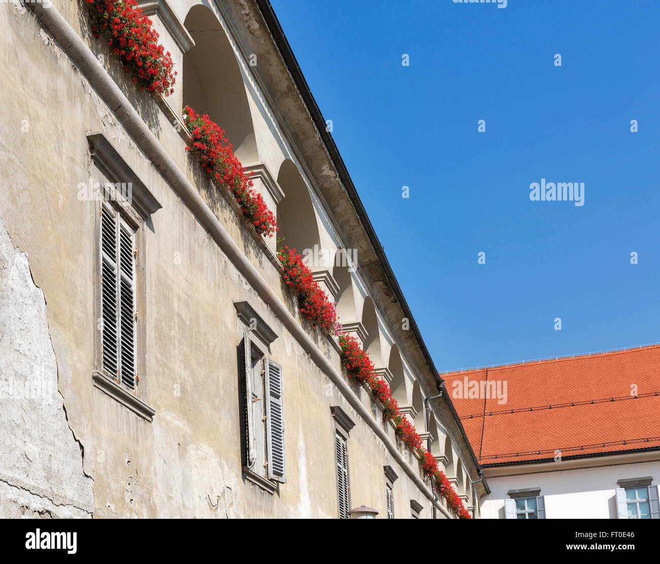 Building of Maribor Castle, Slovenia Stock Photo - Alamy