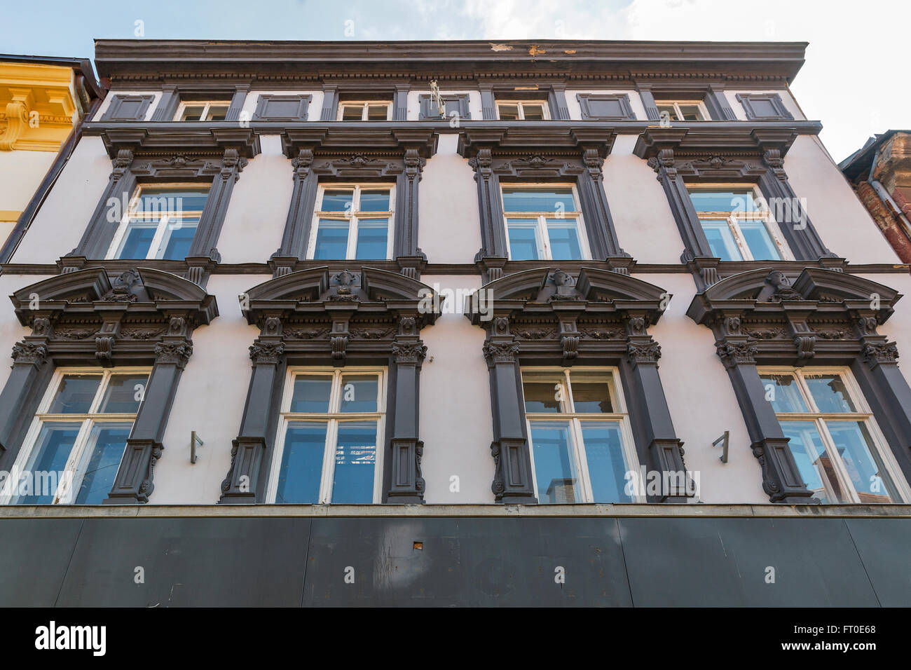 Maribor old decorated house facade, Slovenia Stock Photo - Alamy