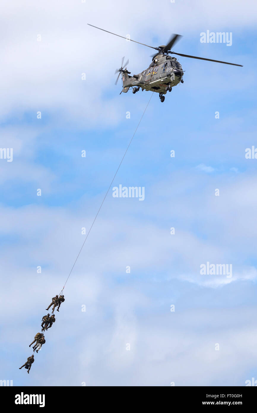 Aerospatiale AS332 (AS532, TH98) Super Puma Military helicopter T-340 ...