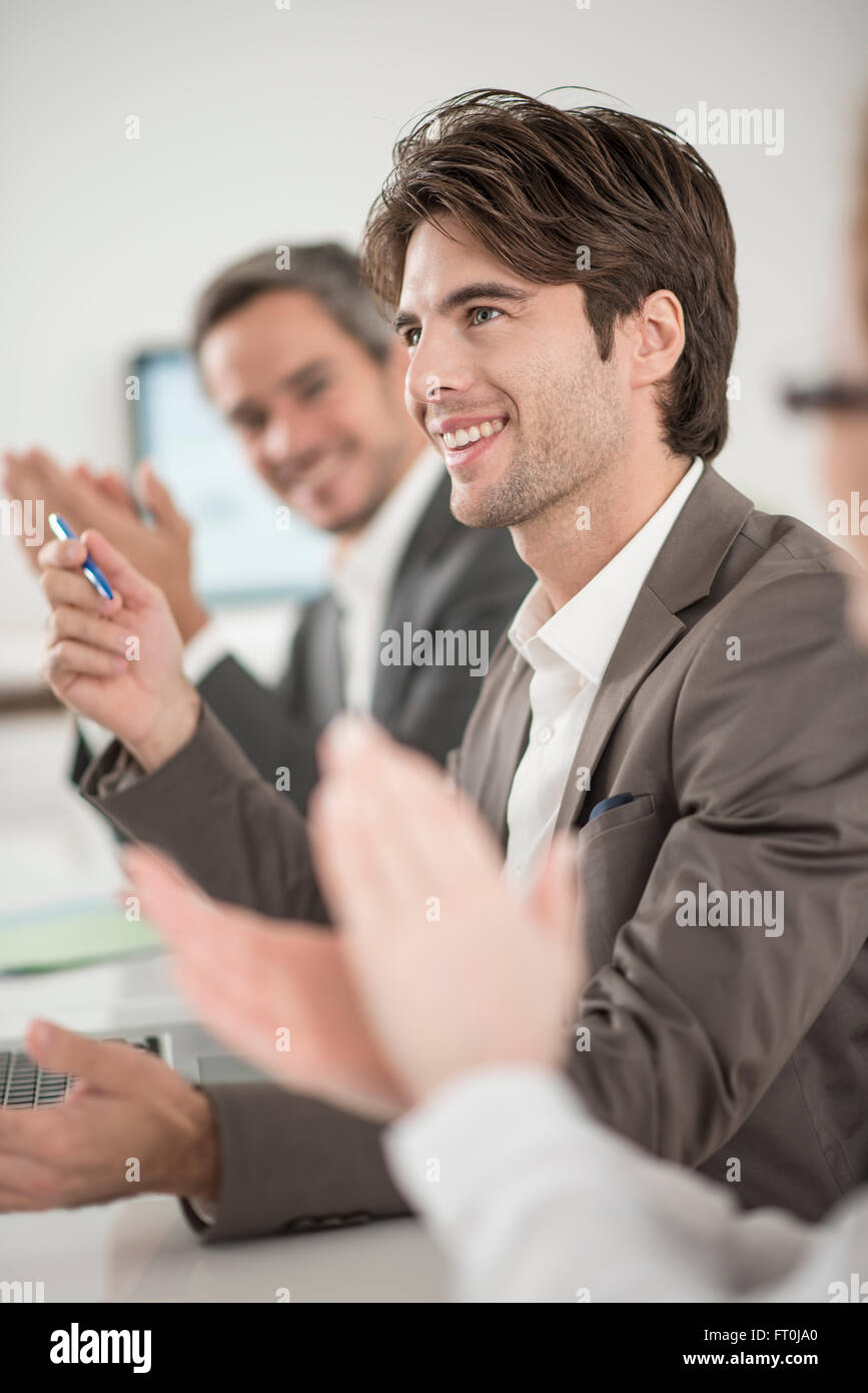 Congratulation applause hi-res stock photography and images - Alamy