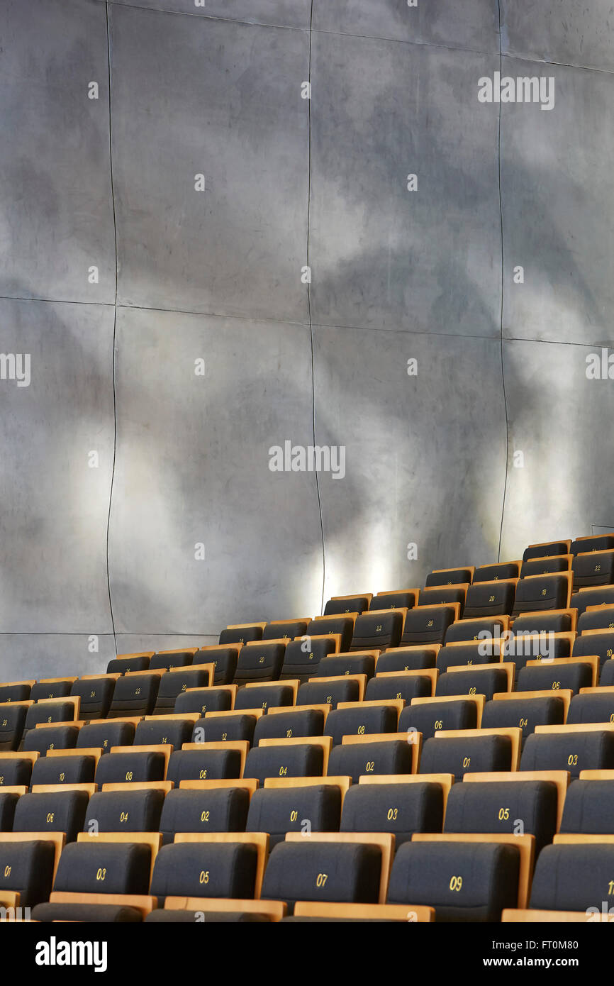 Seating in small auditorium. Harbin Opera House, Harbin, China ...