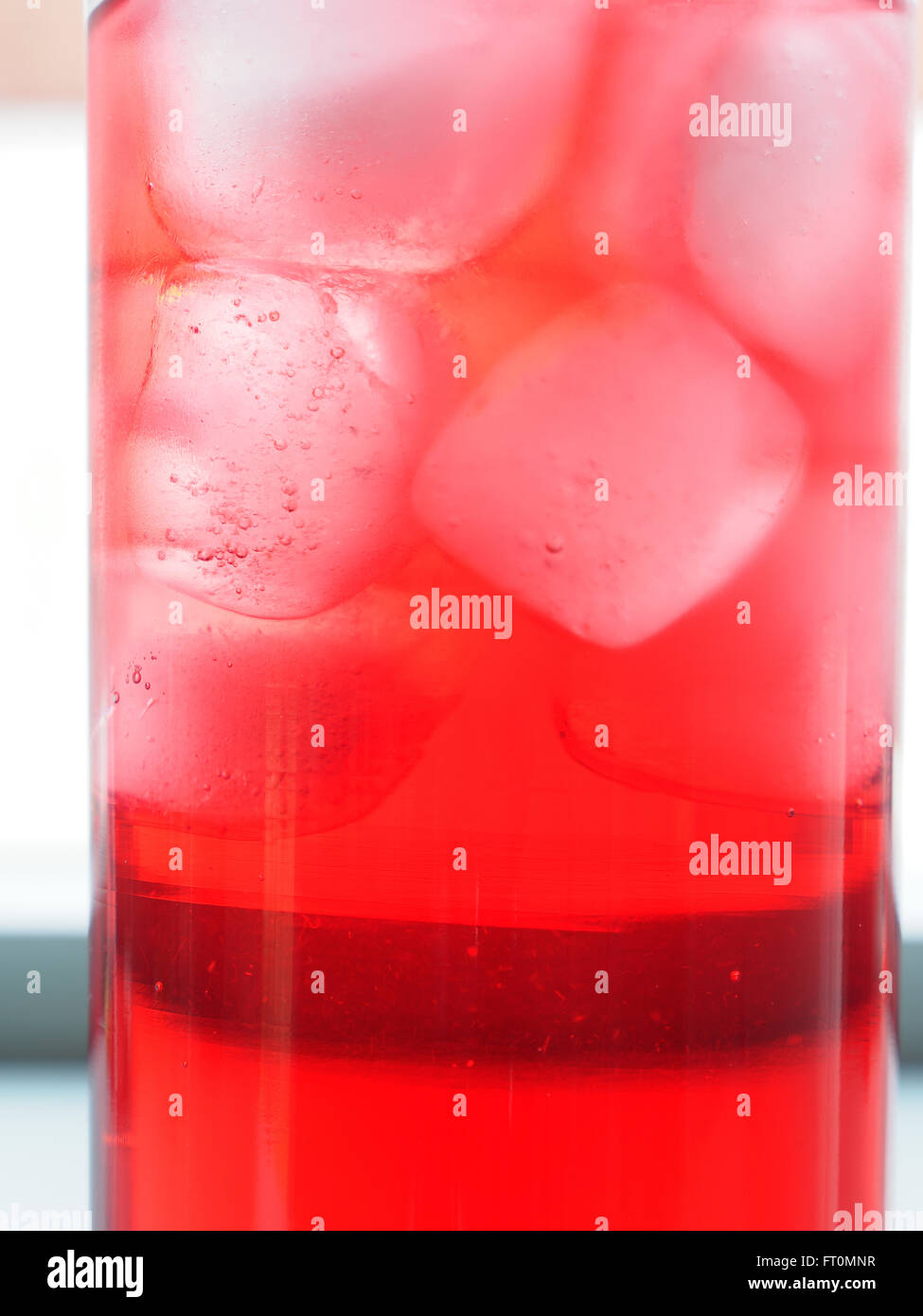 Cold red drink hi-res stock photography and images - Alamy