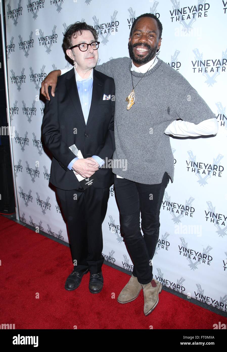Company party for Colman Domingo's play Dot at the Vineyard Theatre ...