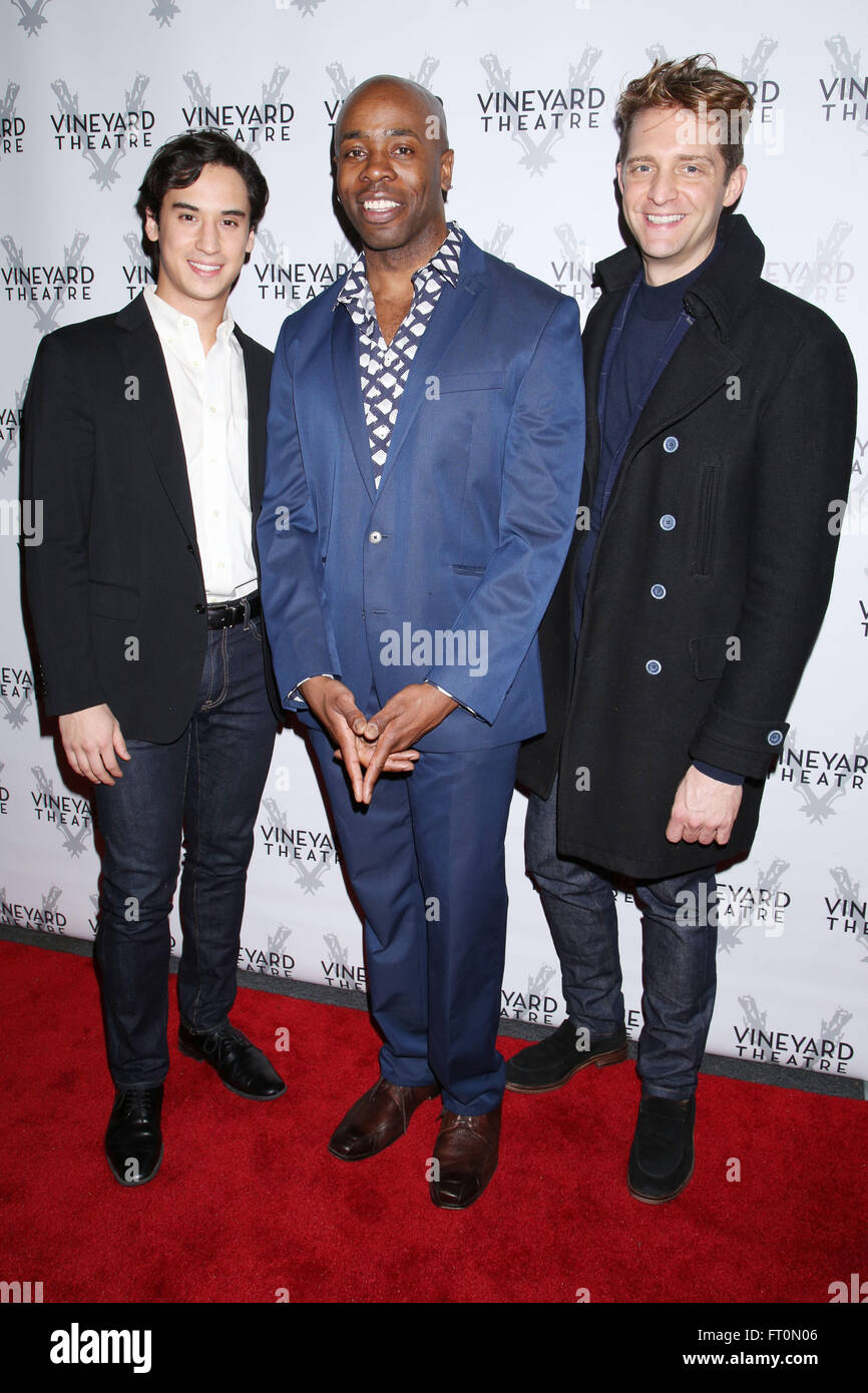 Company party for Colman Domingo's play Dot at the Vineyard Theatre ...
