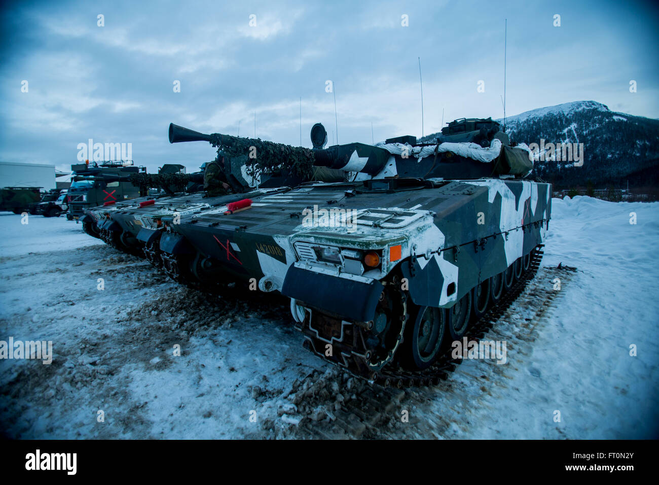 Swedish forces conducted reconnaissance during Exercise Cold Response ...